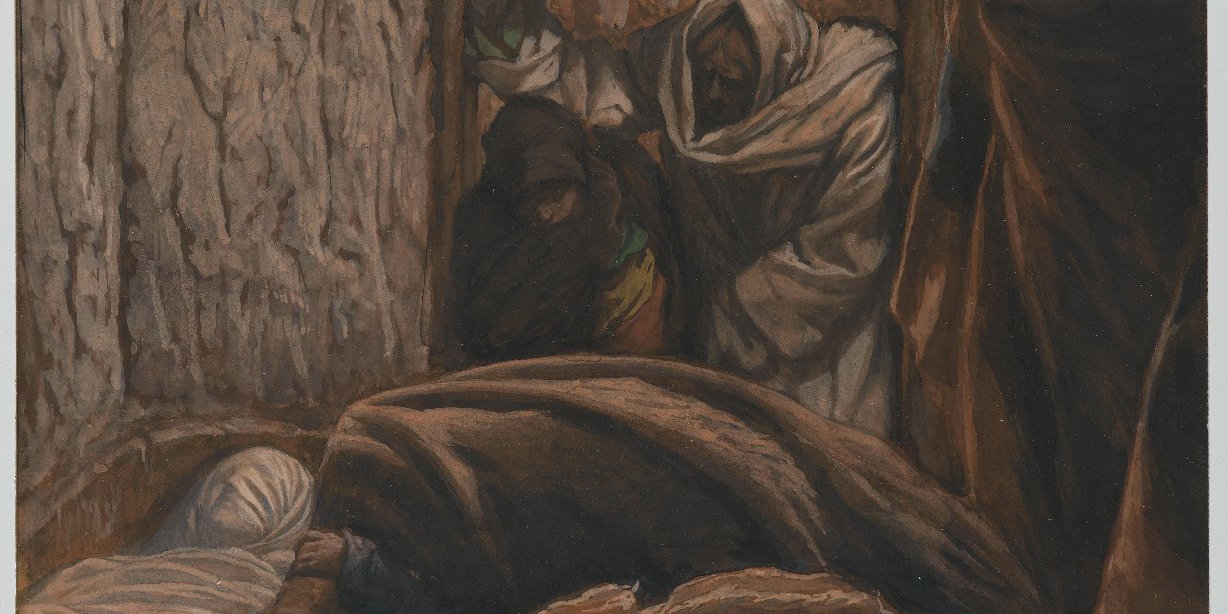 Jesus in the Sepulchre (Jésus dans le sépulcre) · Brooklyn Museum
