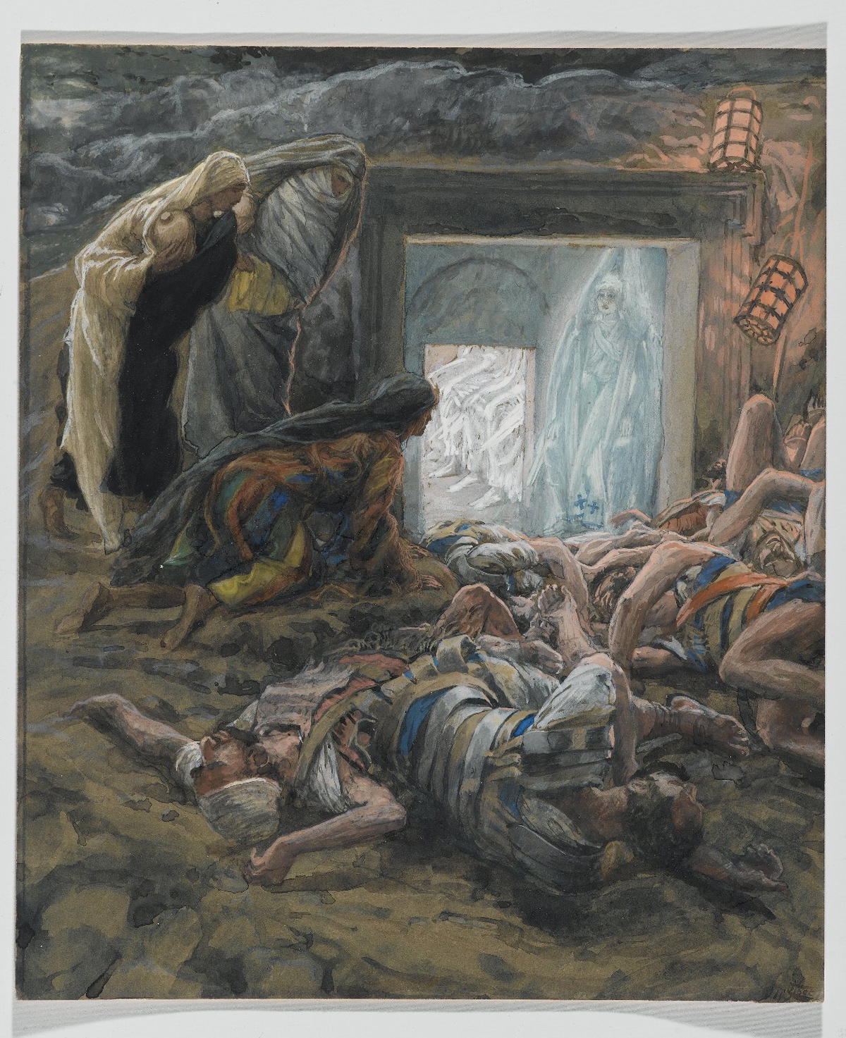 Mary Magdalene and the Holy Women at the Tomb (Madeleine et les saintes ...