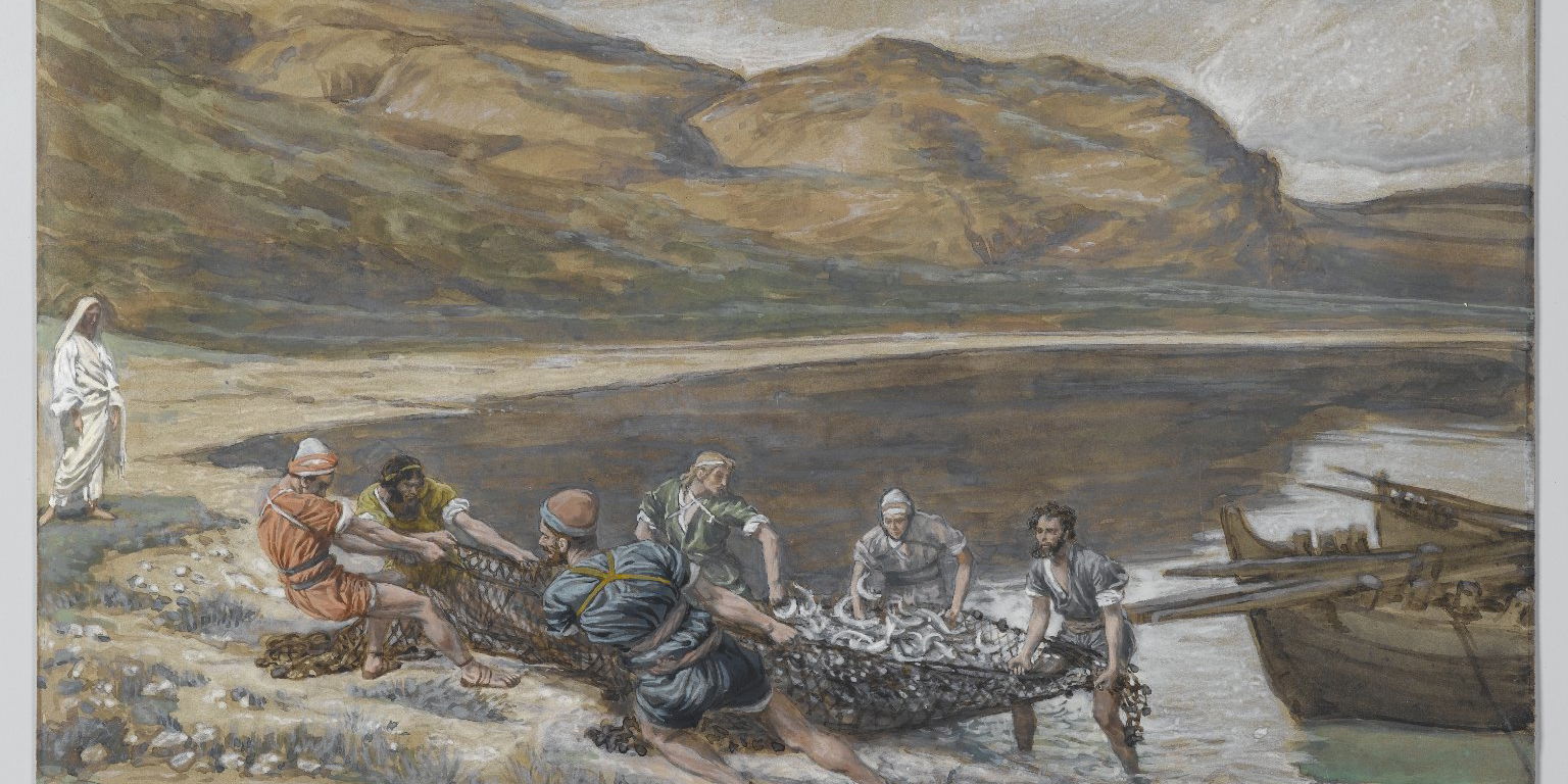 The Second Miraculous Draught of Fishes (La seconde pêche miraculeuse ...