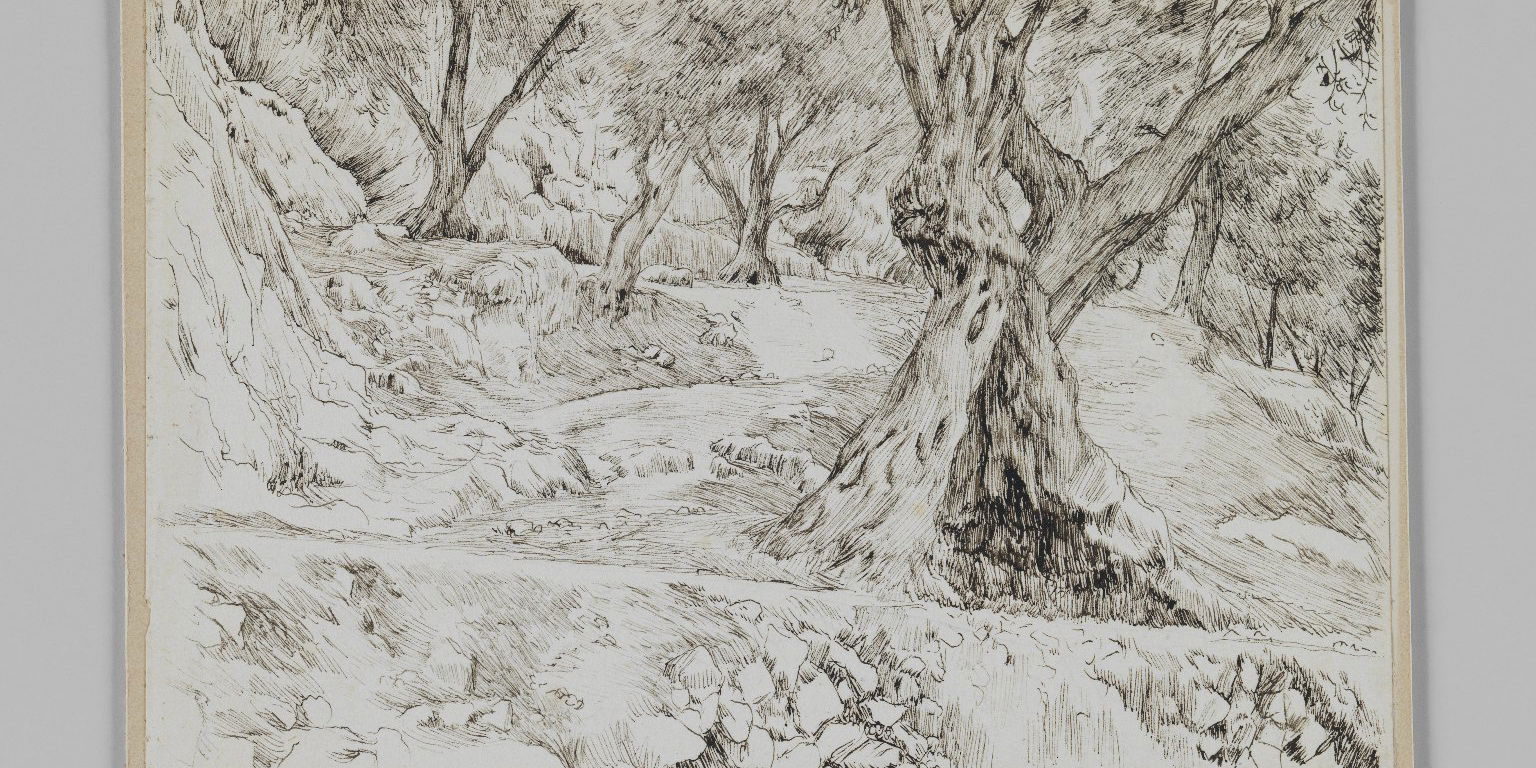 A Corner in the Valley of Hinnom (Un coin de la vallée de Hinon ...