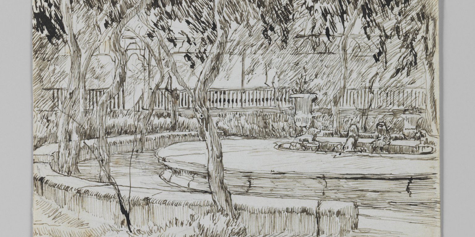 Garden of the Citadel, Caire (Jardin de la citadelle, Caire) · Brooklyn ...