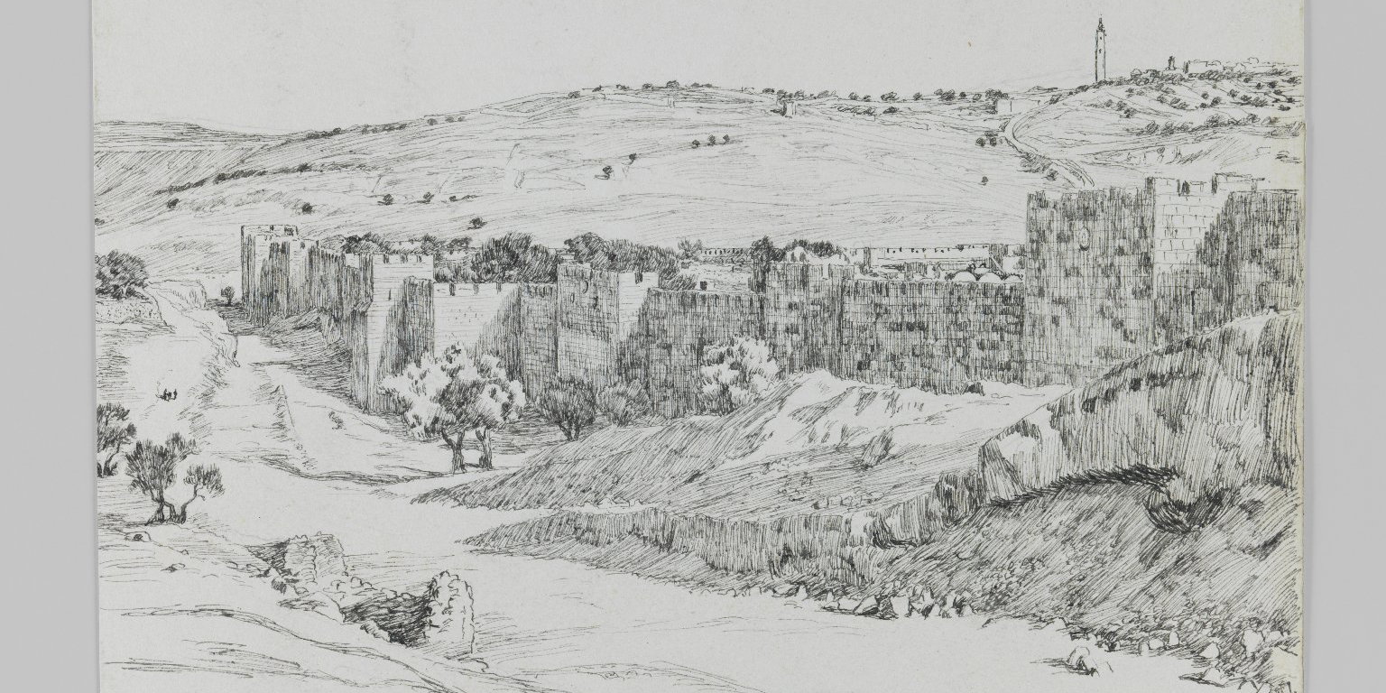 Walls of Jerusalem, North Side · Brooklyn Museum