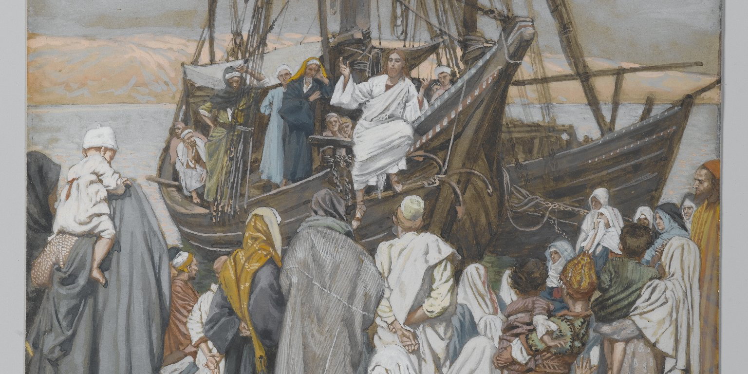 Jesus Preaches in a Ship (Jésus prèche dans une barque) · Brooklyn Museum