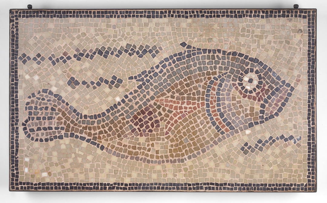 Mosaic of Fish Facing Right · Brooklyn Museum