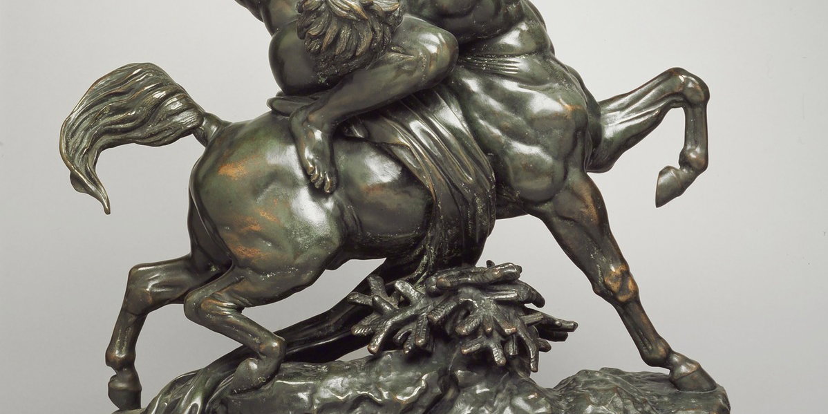 Theseus Slaying the Centaur · Brooklyn Museum