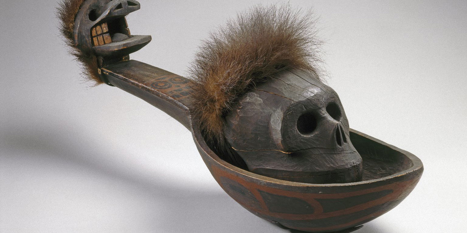 Ladle with Skull · Brooklyn Museum