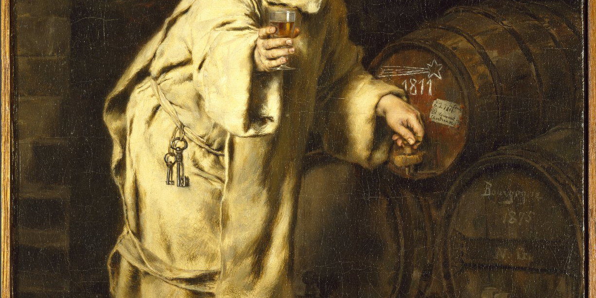 Monk Testing Wine · Brooklyn Museum
