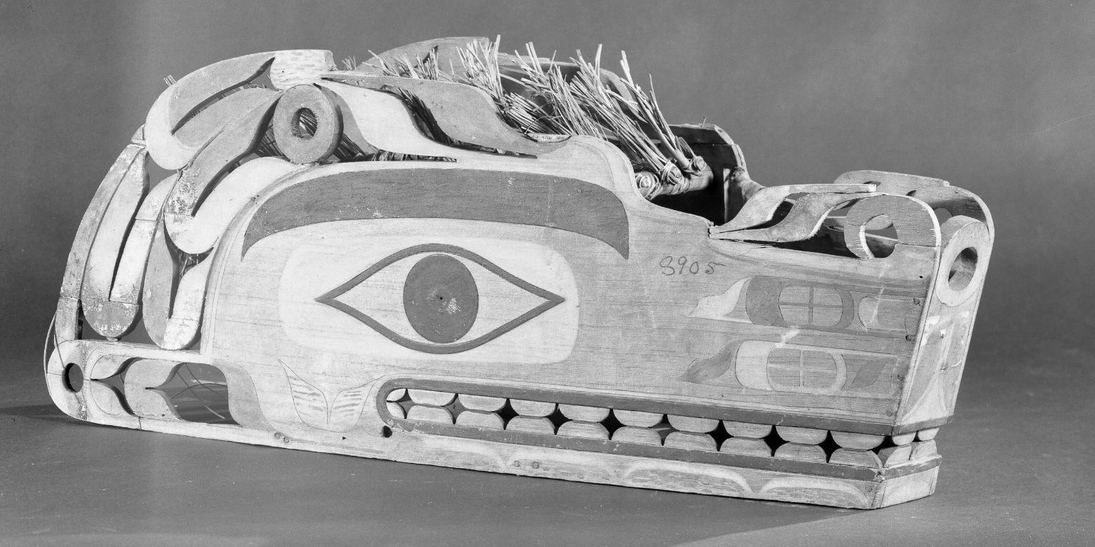 Wolf or Sisiutl Mask (One of a Pair) · Brooklyn Museum