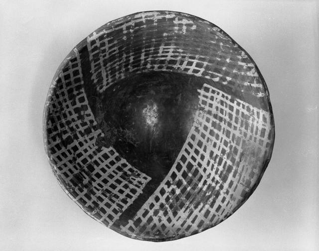 Conical Cup with White Decoration on Interior · Brooklyn Museum