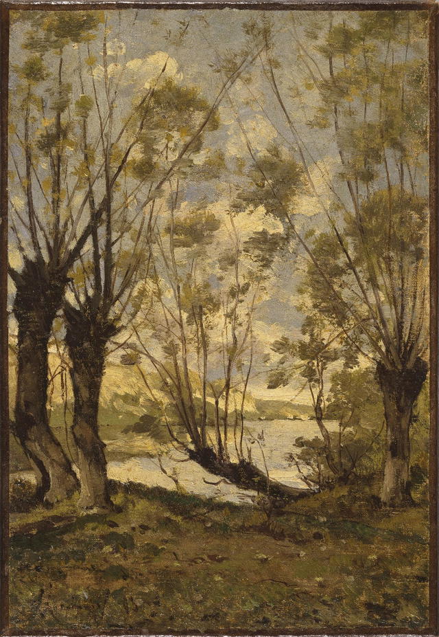 Willows on the Banks of the Loire · Brooklyn Museum