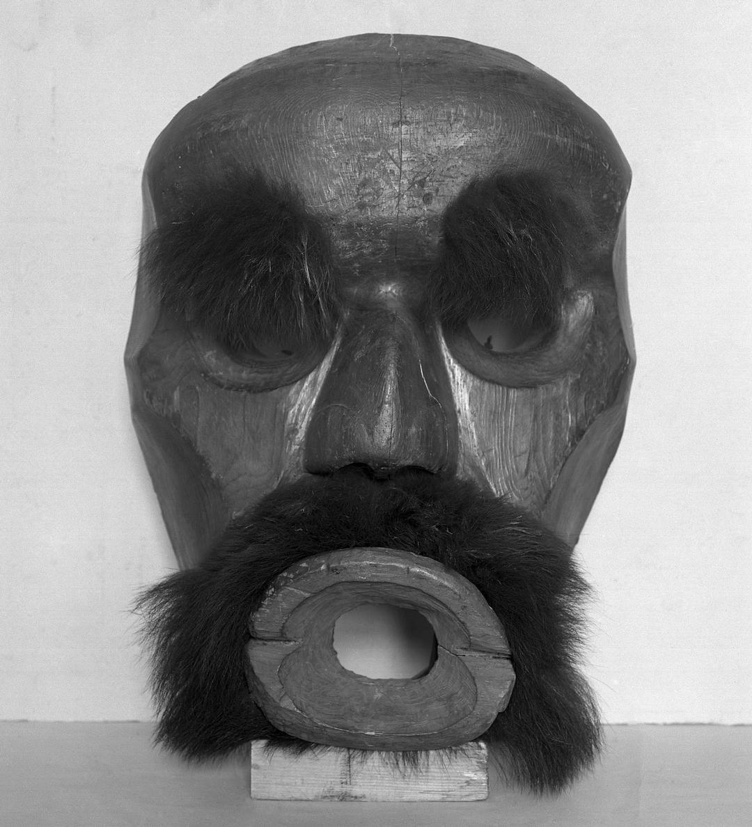 Dzunuk'wa Cannibal Woman Mask · Brooklyn Museum