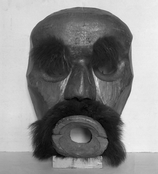 Dzunuk'wa Cannibal Woman Mask · Brooklyn Museum