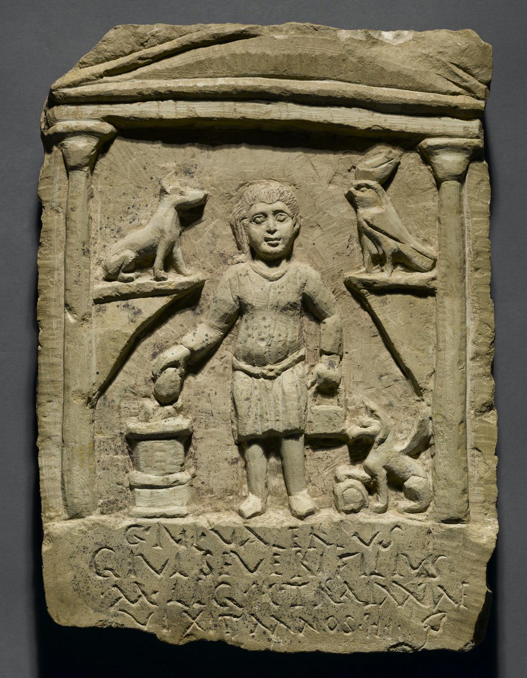 Funerary Stela of C. Julius Valerius · Brooklyn Museum