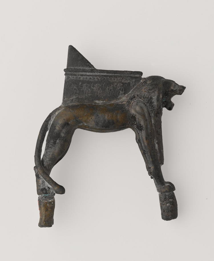 Lion-Shaped Support for a Throne · Brooklyn Museum
