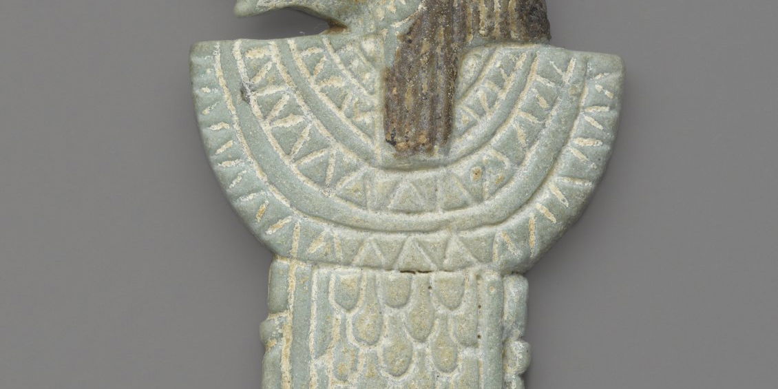 Amulet in Form of a Lion-Headed Aegis · Brooklyn Museum