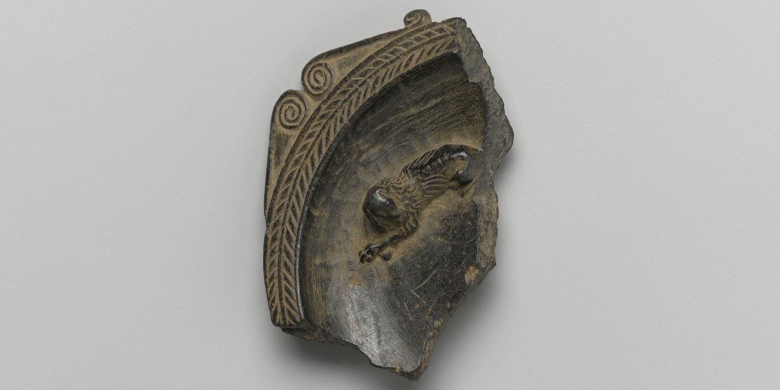 Fragment of Circular Dish · Brooklyn Museum