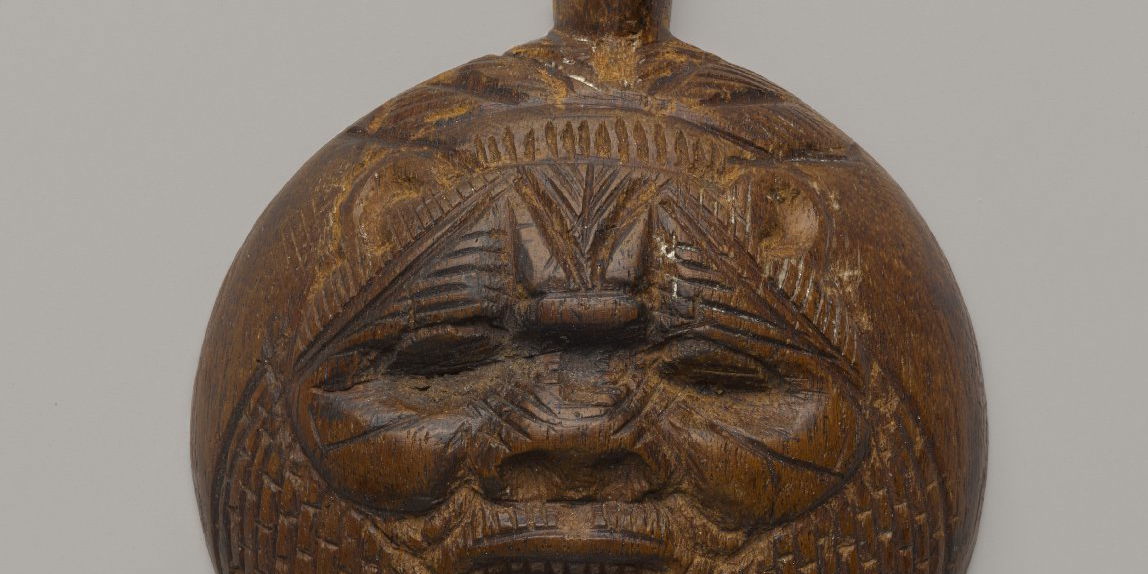 Spoon with Face of Bes or another Birth God · Brooklyn Museum