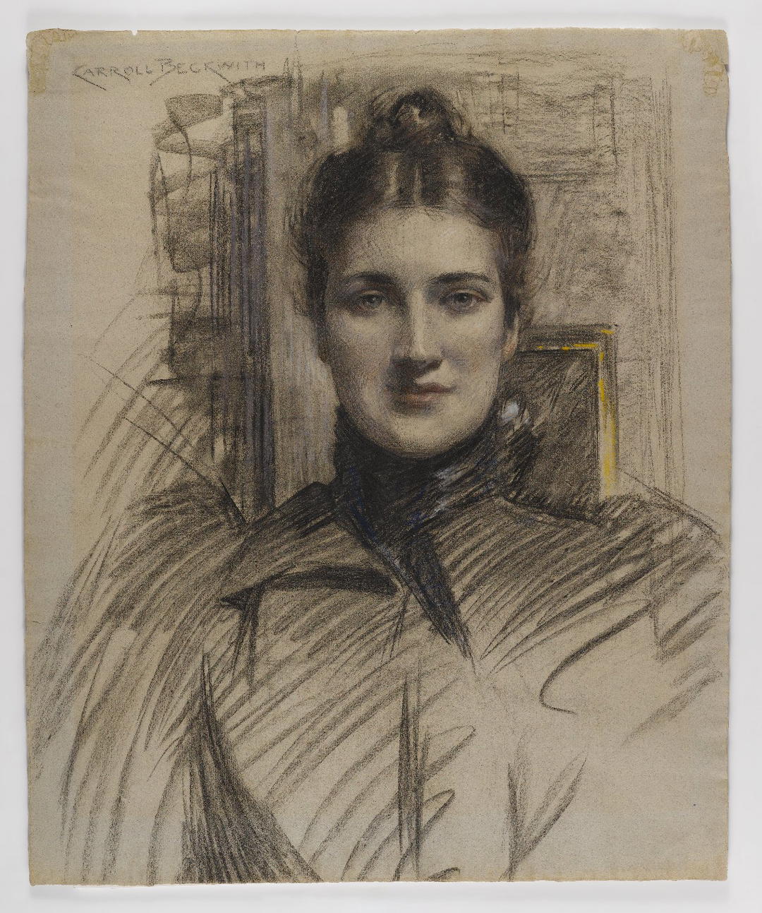 Portrait of Minnie Clark · Brooklyn Museum