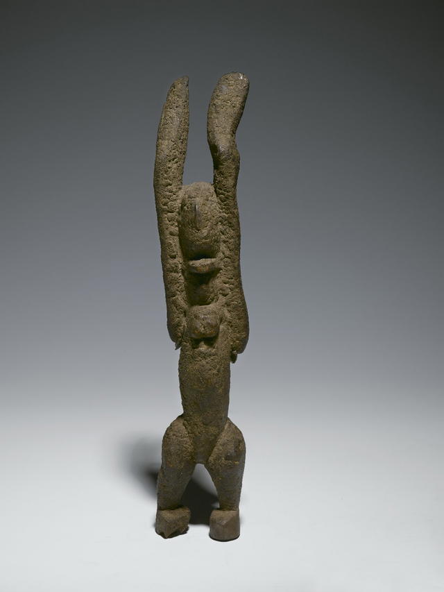 Nommo Figure with Raised Arms · Brooklyn Museum