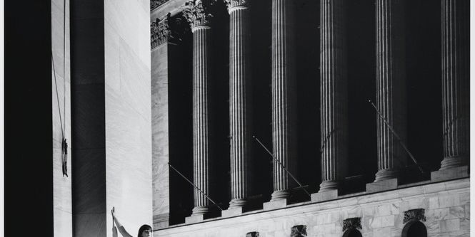 New York Stock Exchange, New York City 1987 · Brooklyn Museum