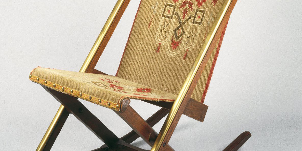 Folding Rocking Chair · Brooklyn Museum