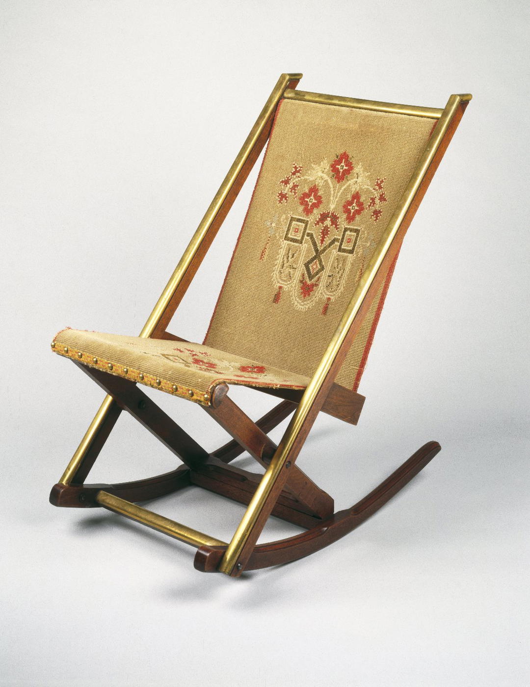 Folding Rocking Chair · Brooklyn Museum