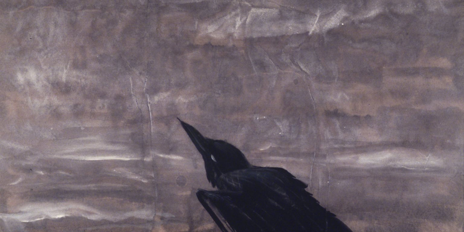 Moon Mad Crow in the Surf · Brooklyn Museum