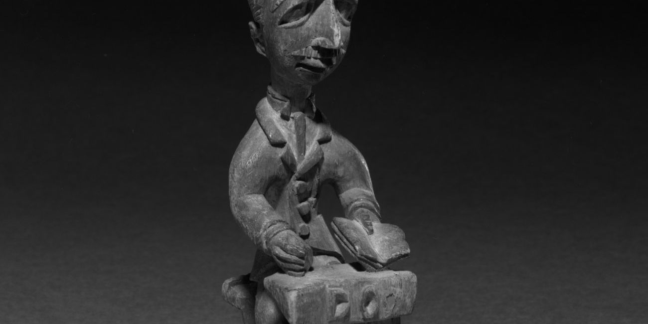 Figure of a District Officer · Brooklyn Museum