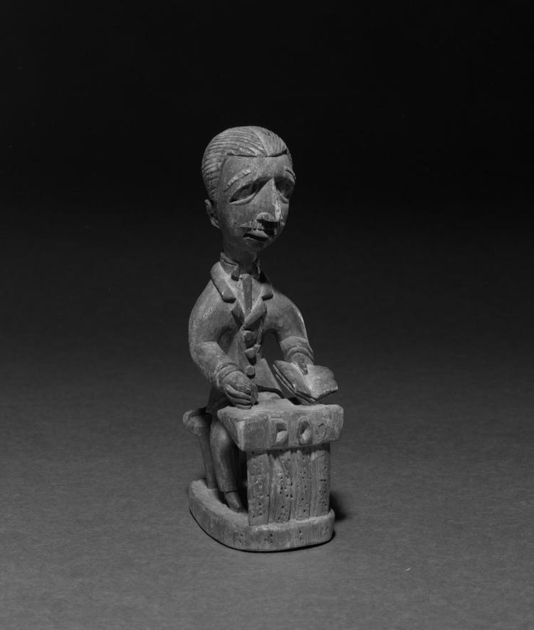 Figure of a District Officer · Brooklyn Museum