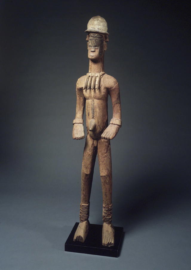 Standing Male Shrine Figure · Brooklyn Museum