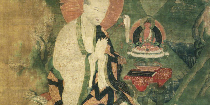 Arhat Angaja (One of Nine Tibetan Ritual Paintings of Arhats ...