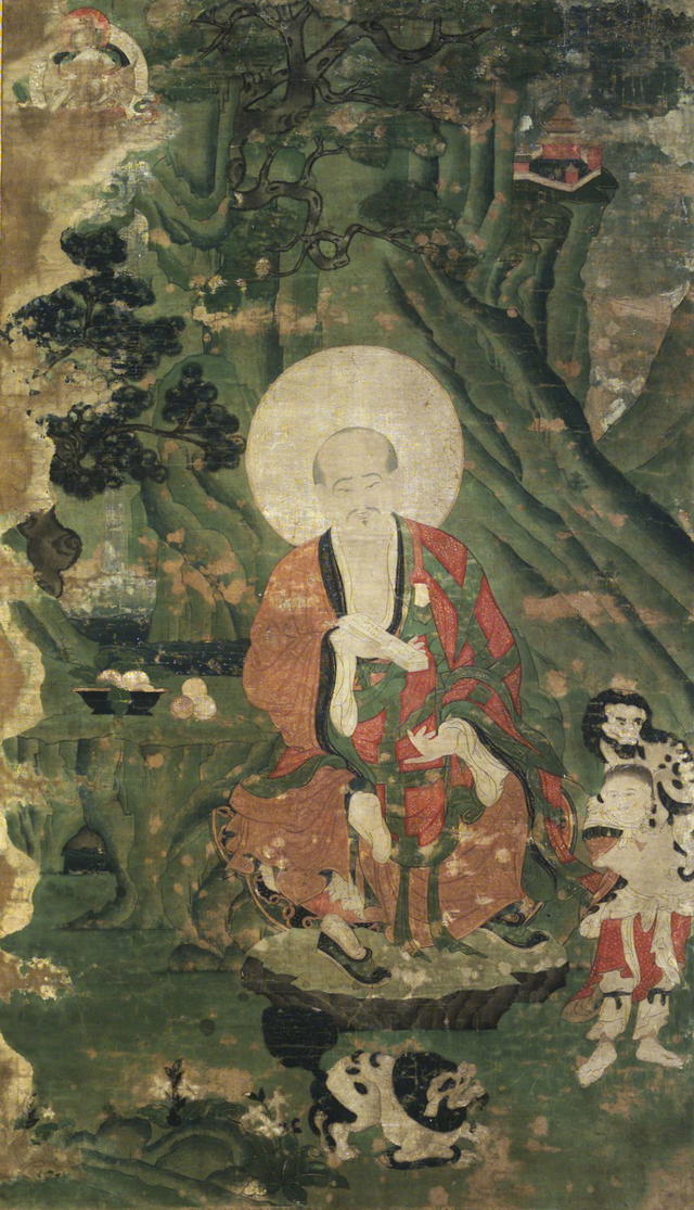 Arhat Pantaka (One of Nine Ritual Paintings of Arhats) · Brooklyn Museum