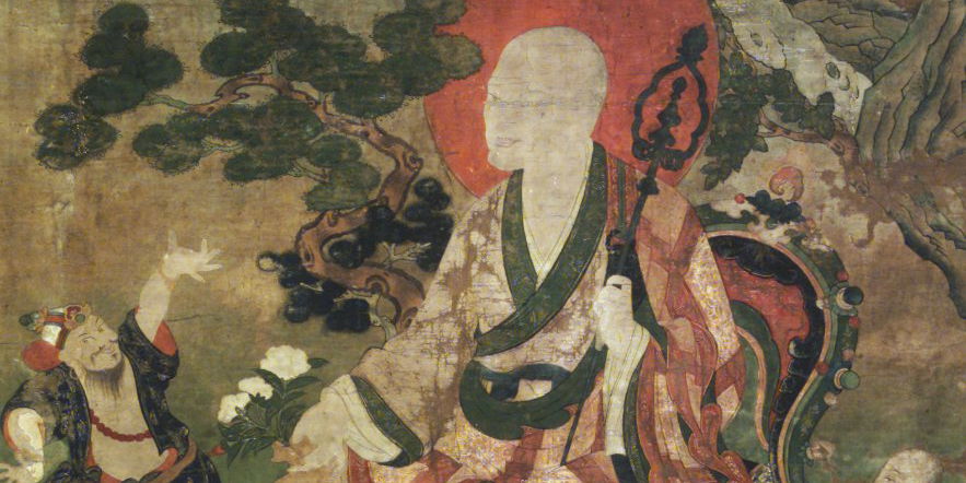 Arhat Nagasena (One of Nine Tibetan Ritual Paintings of Arhats ...