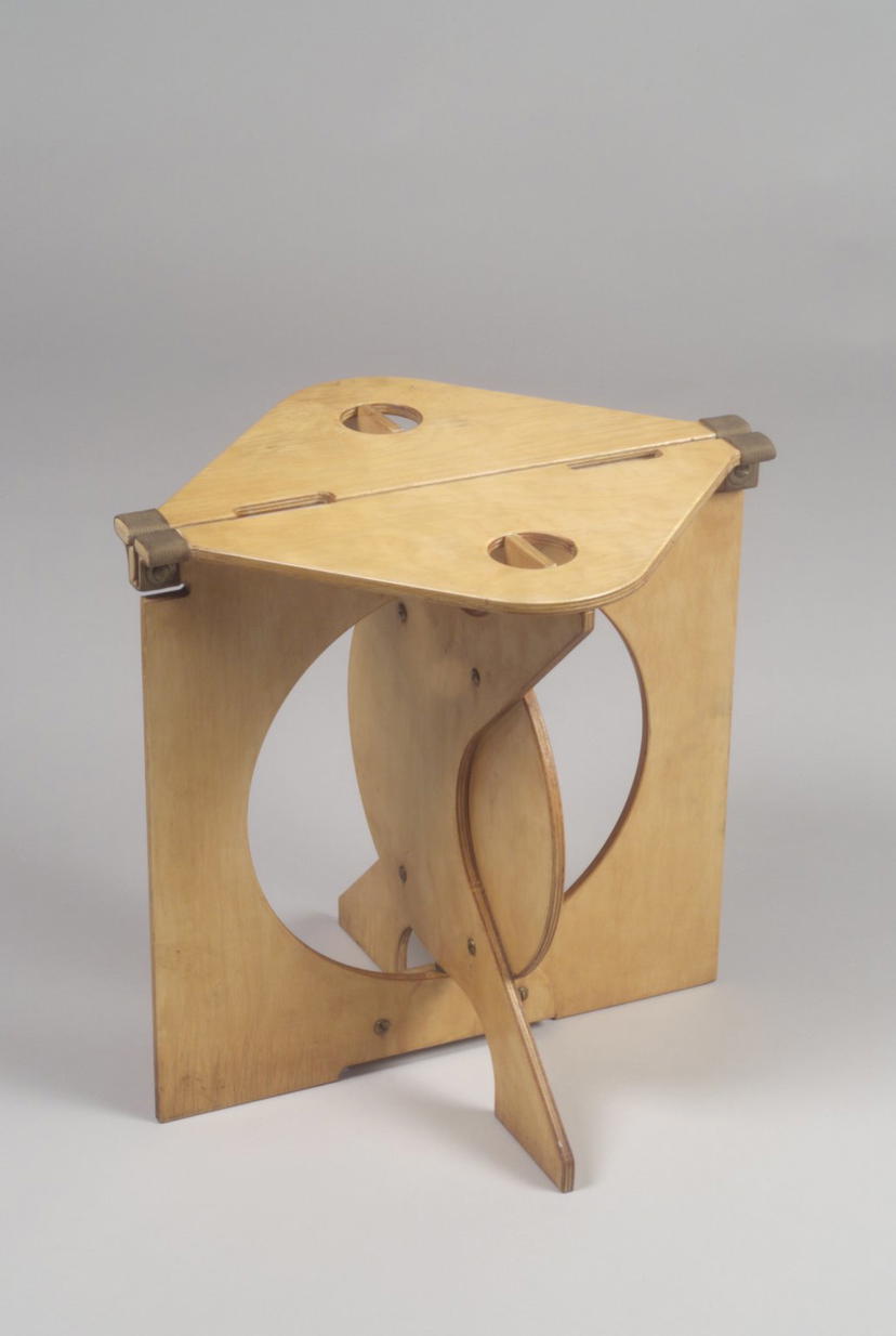 Rooster, Folding Stool · Brooklyn Museum
