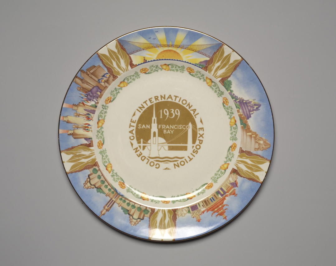 Plate (Golden Gate International Exposition) · Brooklyn Museum