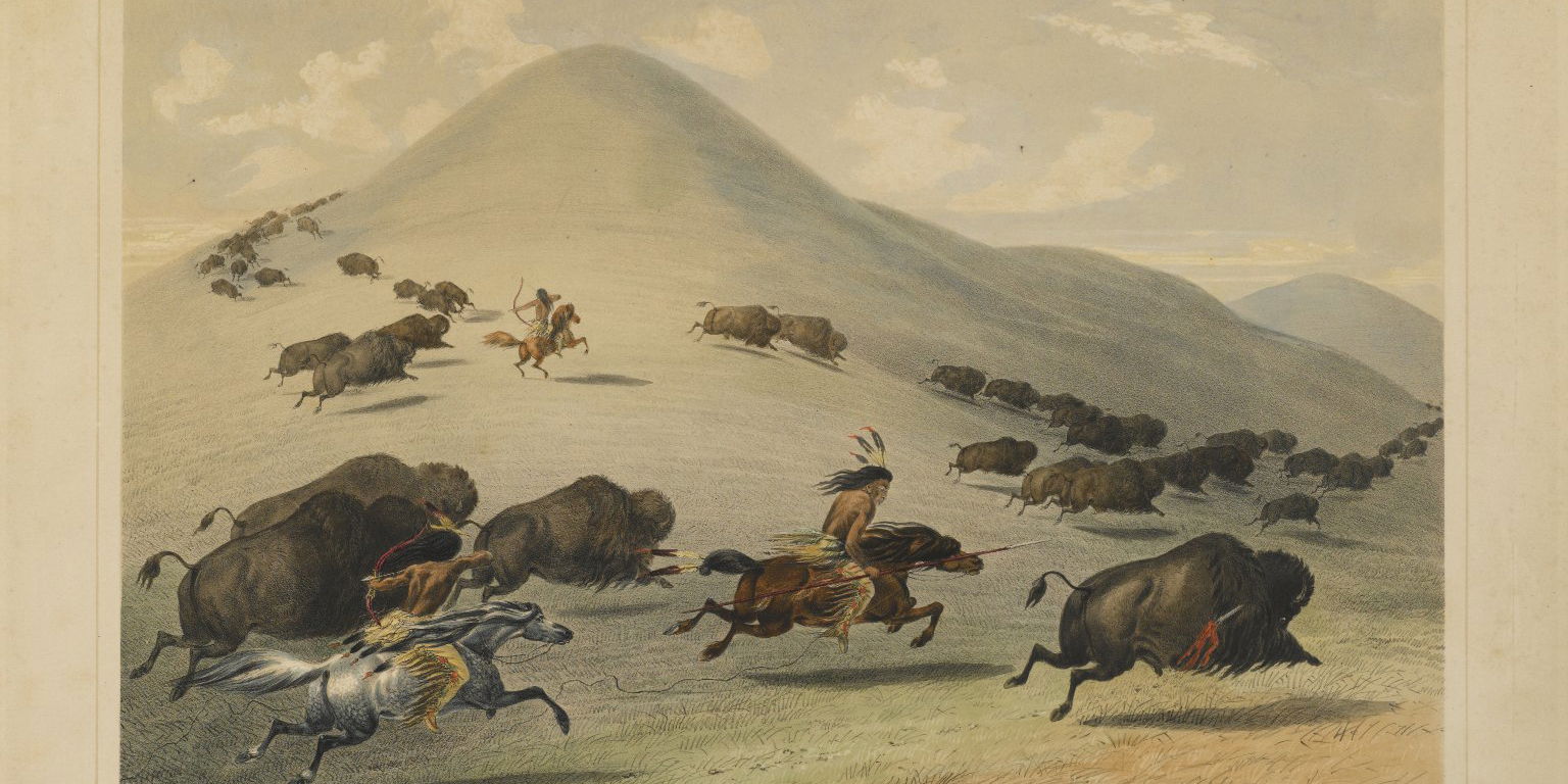 Buffalo Hunt Chase · Brooklyn Museum