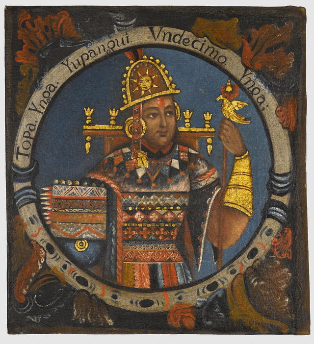 Tupac Yupanqui, Eleventh Inca, 1 of 14 Portraits of Inca Kings ...