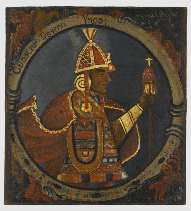 Huascar, Thirteenth Inca, 1 of 14 Portraits of Inca Kings · Brooklyn Museum