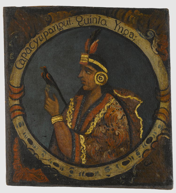 Capac Yupanqui, Fifth Inca, 1 of 14 Portraits of Inca Kings · Brooklyn ...