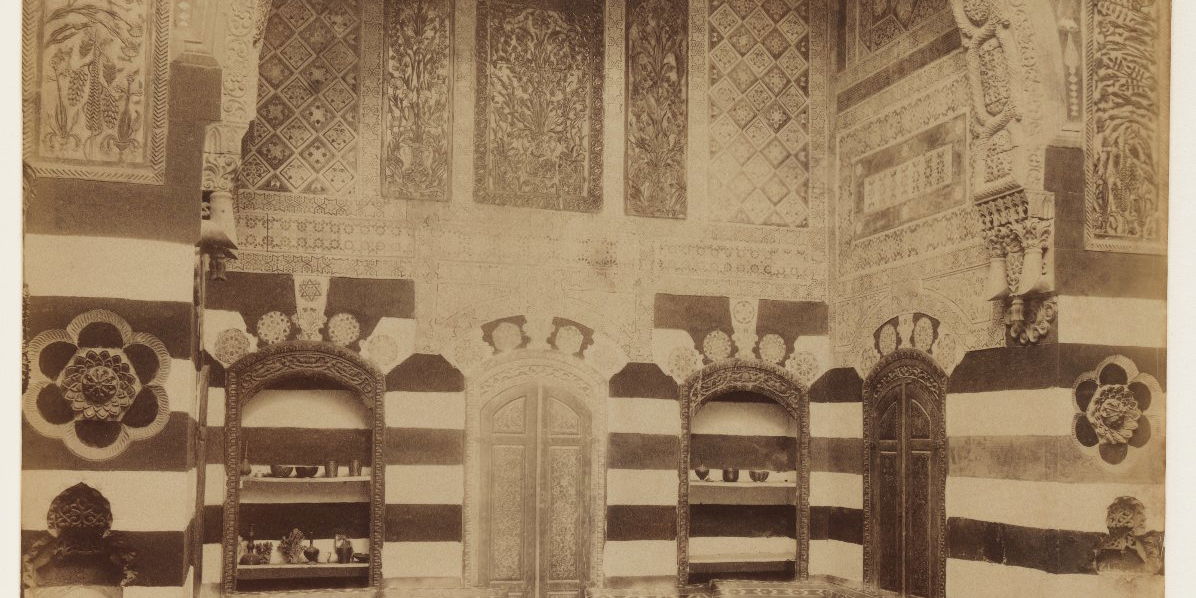 Damascus- Reception room of the German Consulate · Brooklyn Museum