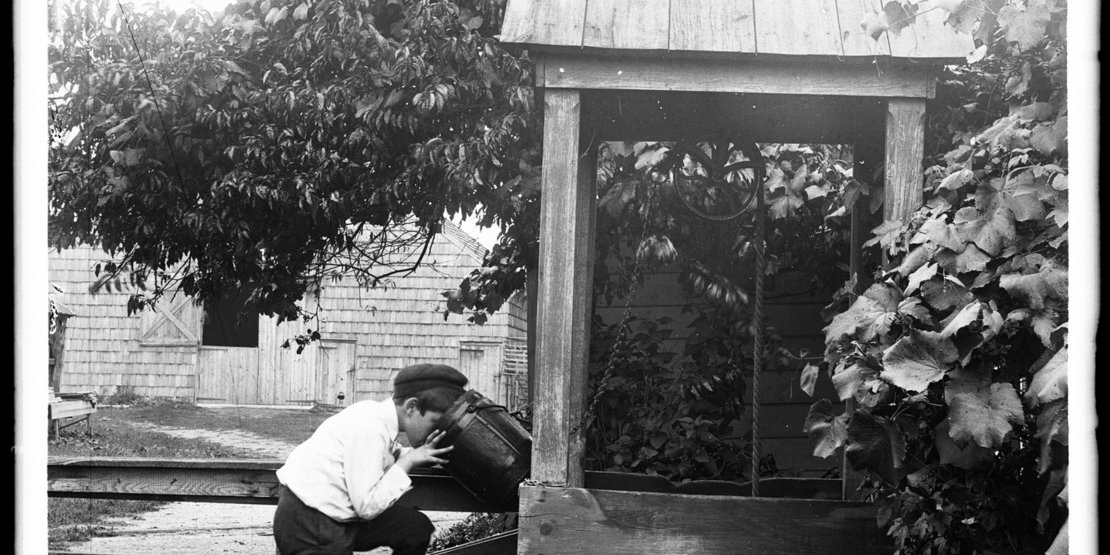 Old Well and Winfred at John Ryders · Brooklyn Museum