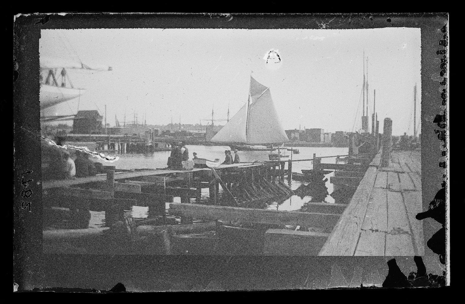 Ship Yard, Foot of Court Street, Brooklyn · Brooklyn Museum