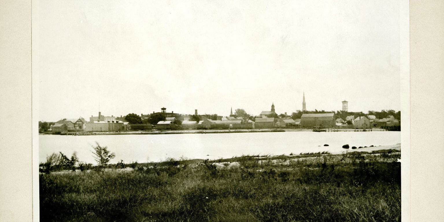 View from North Haven, Sag Harbor, Long Island · Brooklyn Museum
