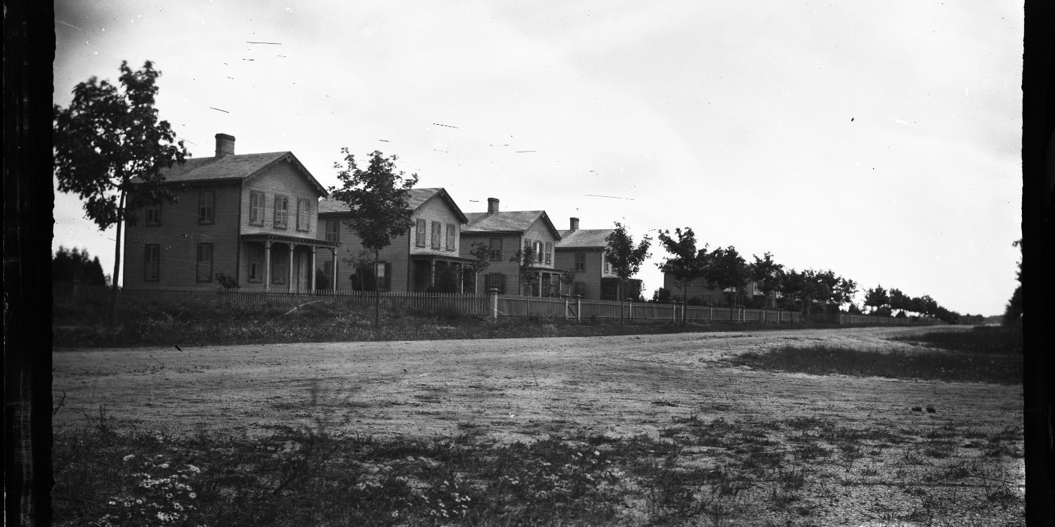 Second Class Houses, Garden City, Long Island · Brooklyn Museum