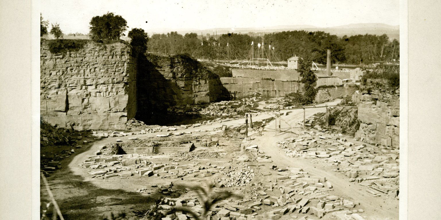 Stone Quarries, Portland, Connecticut · Brooklyn Museum