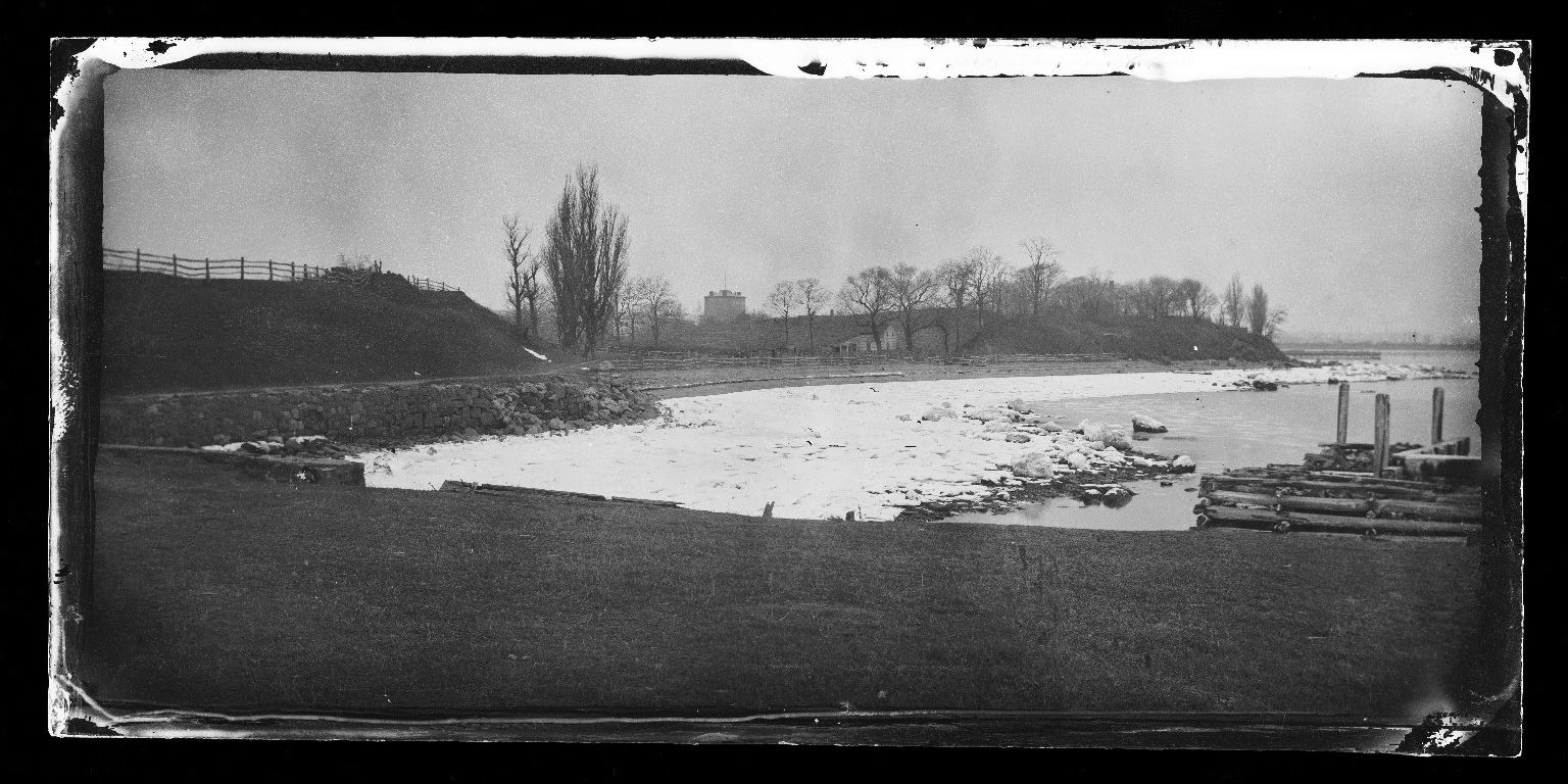 View at Hunt's Dock, Bay Ridge, Brooklyn · Brooklyn Museum