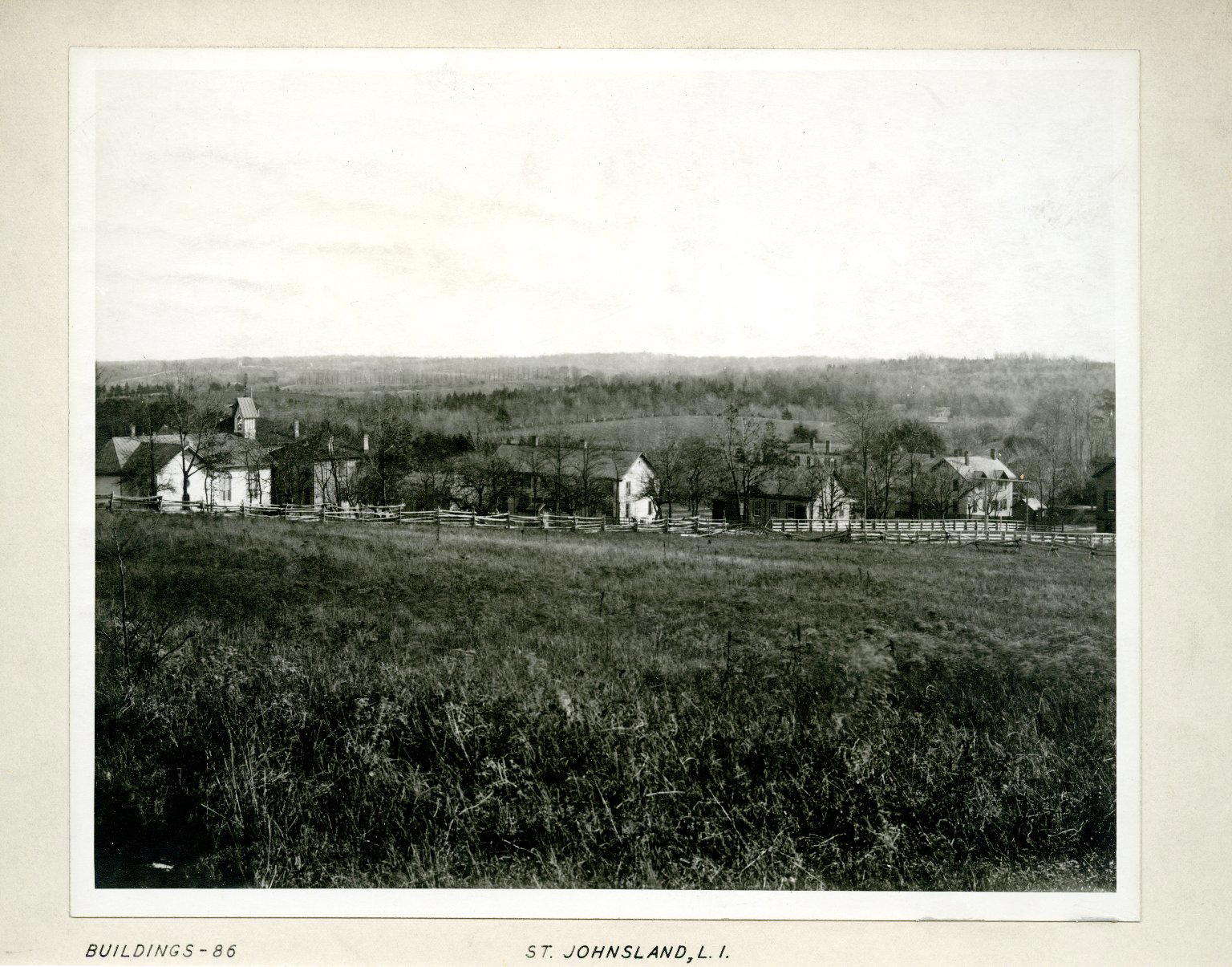 Buildings, St. Johnland, Long Island · Brooklyn Museum