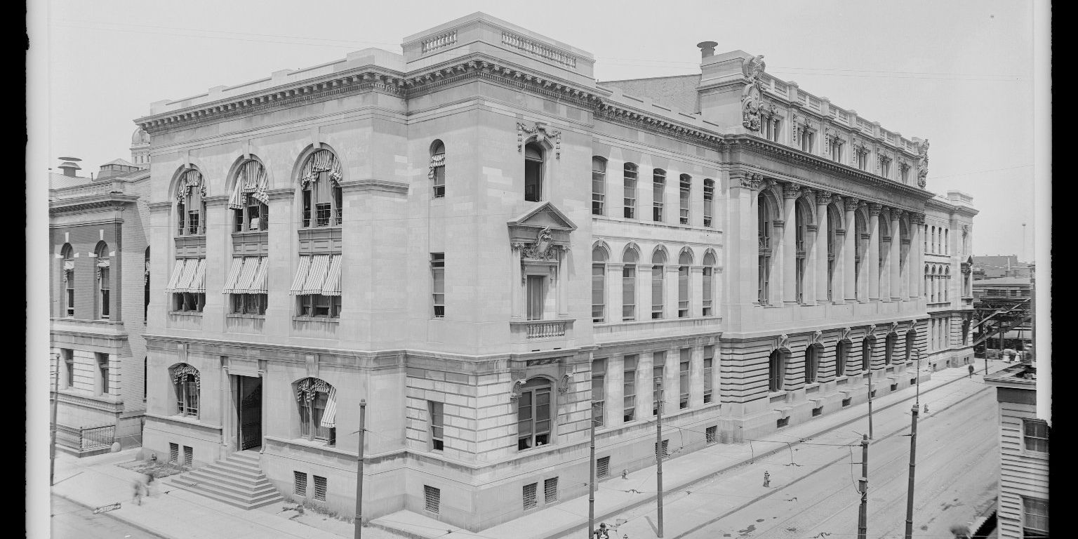 Hall of Records, Livingston Street and Court Square, Brooklyn ...