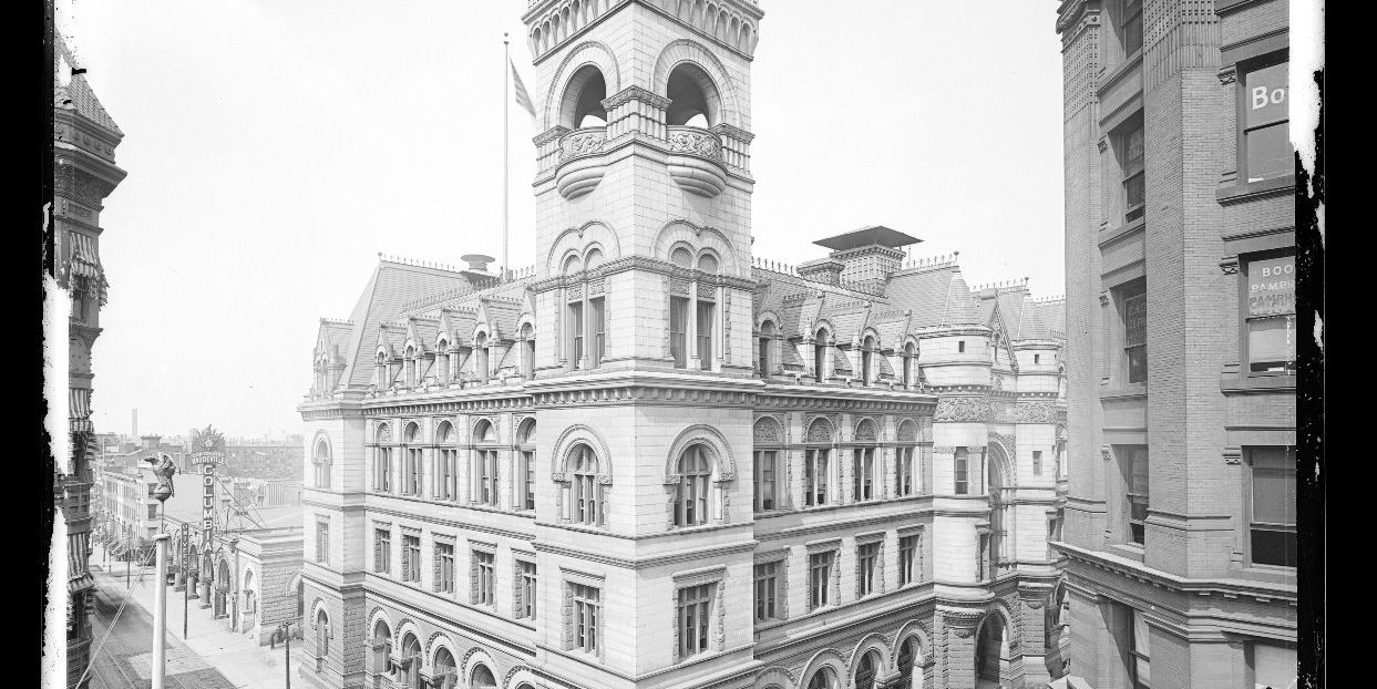Brooklyn Post Office, Washington and Johnson Streets, Brooklyn ...