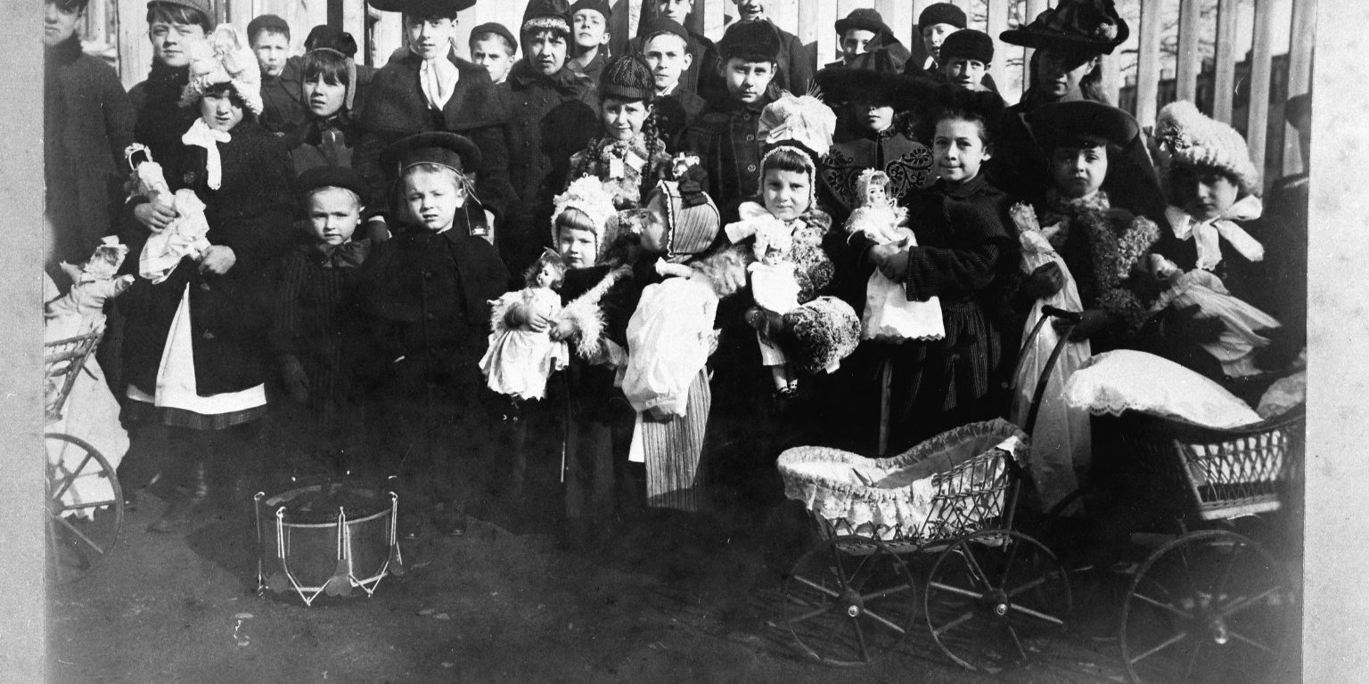 Children & Dolls, Brooklyn 1880's · Brooklyn Museum